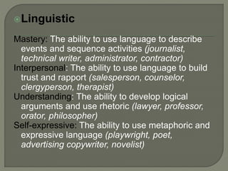 Learning styles final | PPT