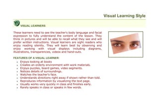 Learning styles in language teaching | PDF