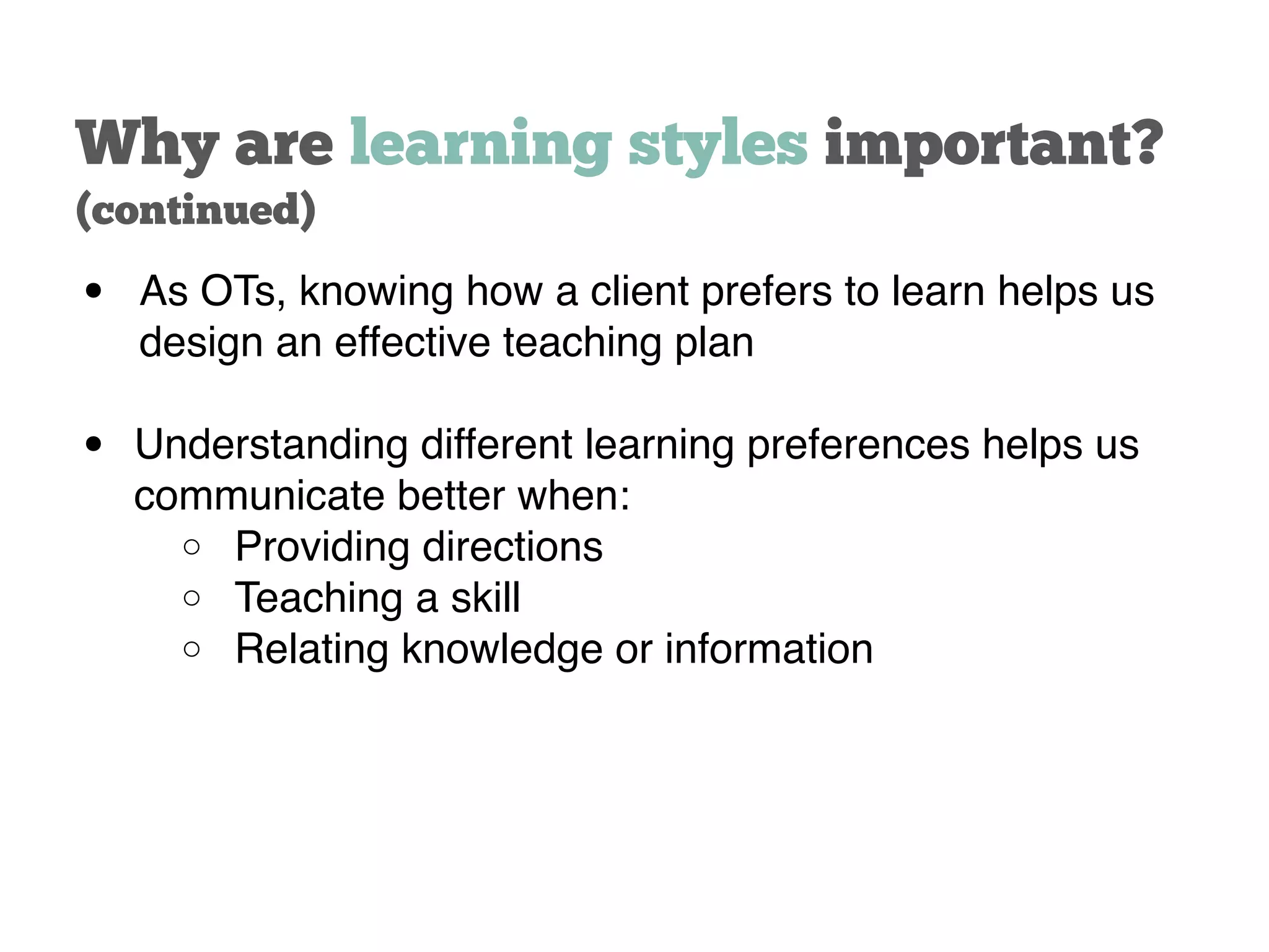 Discover Your Learning Style | PDF
