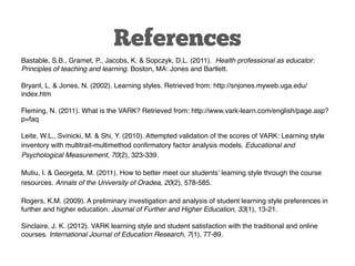 Discover Your Learning Style | PDF