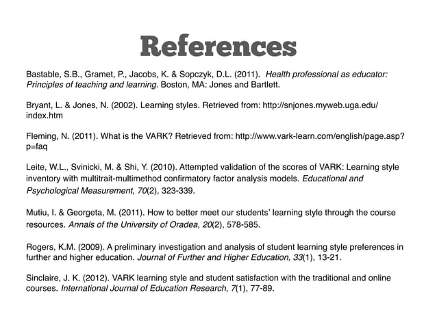 Discover Your Learning Style | PDF
