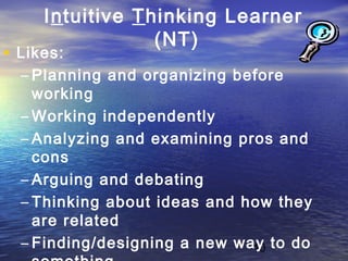 Learning styles personality_types | PPT