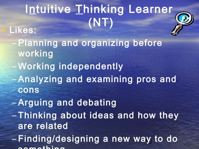 Learning styles personality_types | PPT