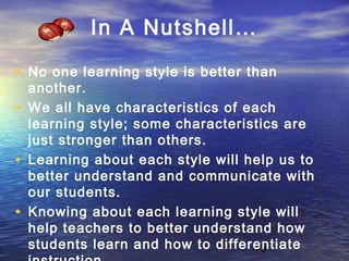 Learning styles personality_types | PPT