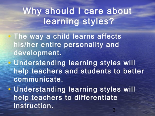 Learning styles personality_types | PPT