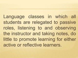 Learning styles project | PPTX