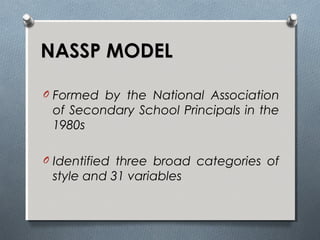 Different Models of Learning Styles | POT