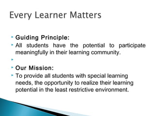 Learning support services | PPT