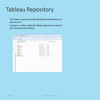 Introduction to Tableau | PPTX