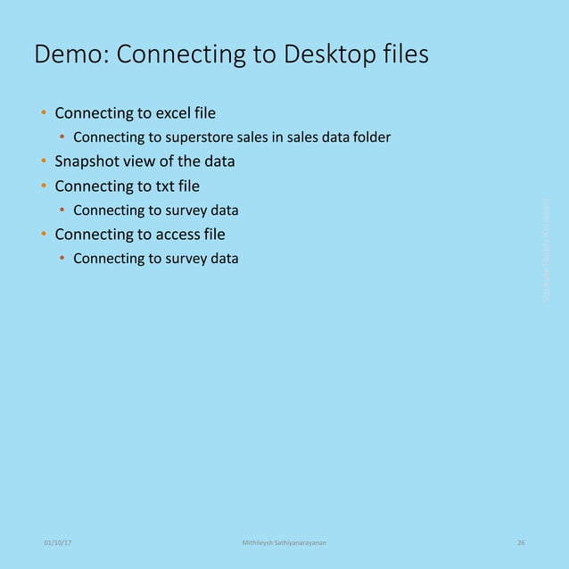 Introduction to Tableau | PPTX | Databases | Computer Software and Applications