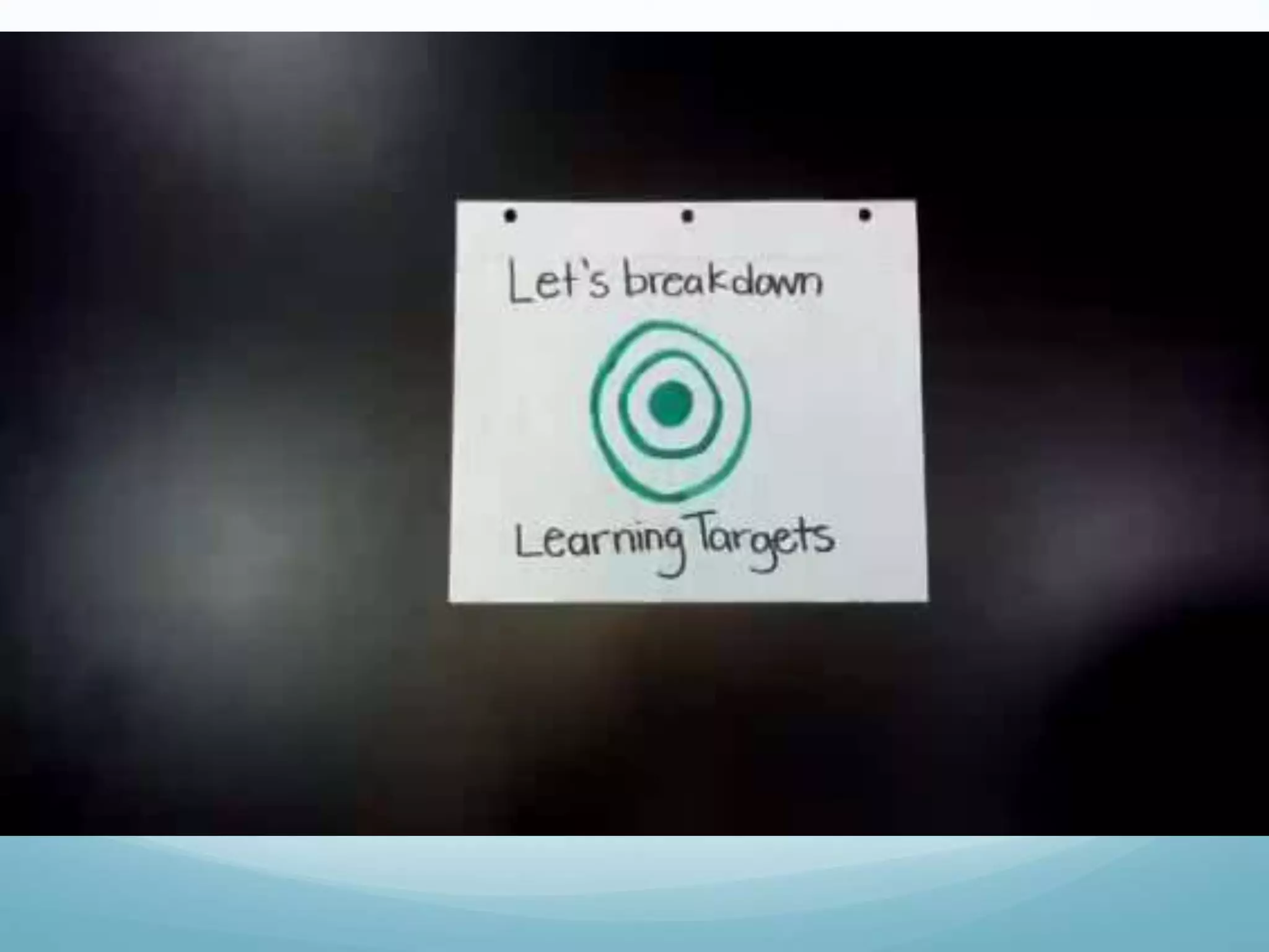 Learning Targets | PPTX