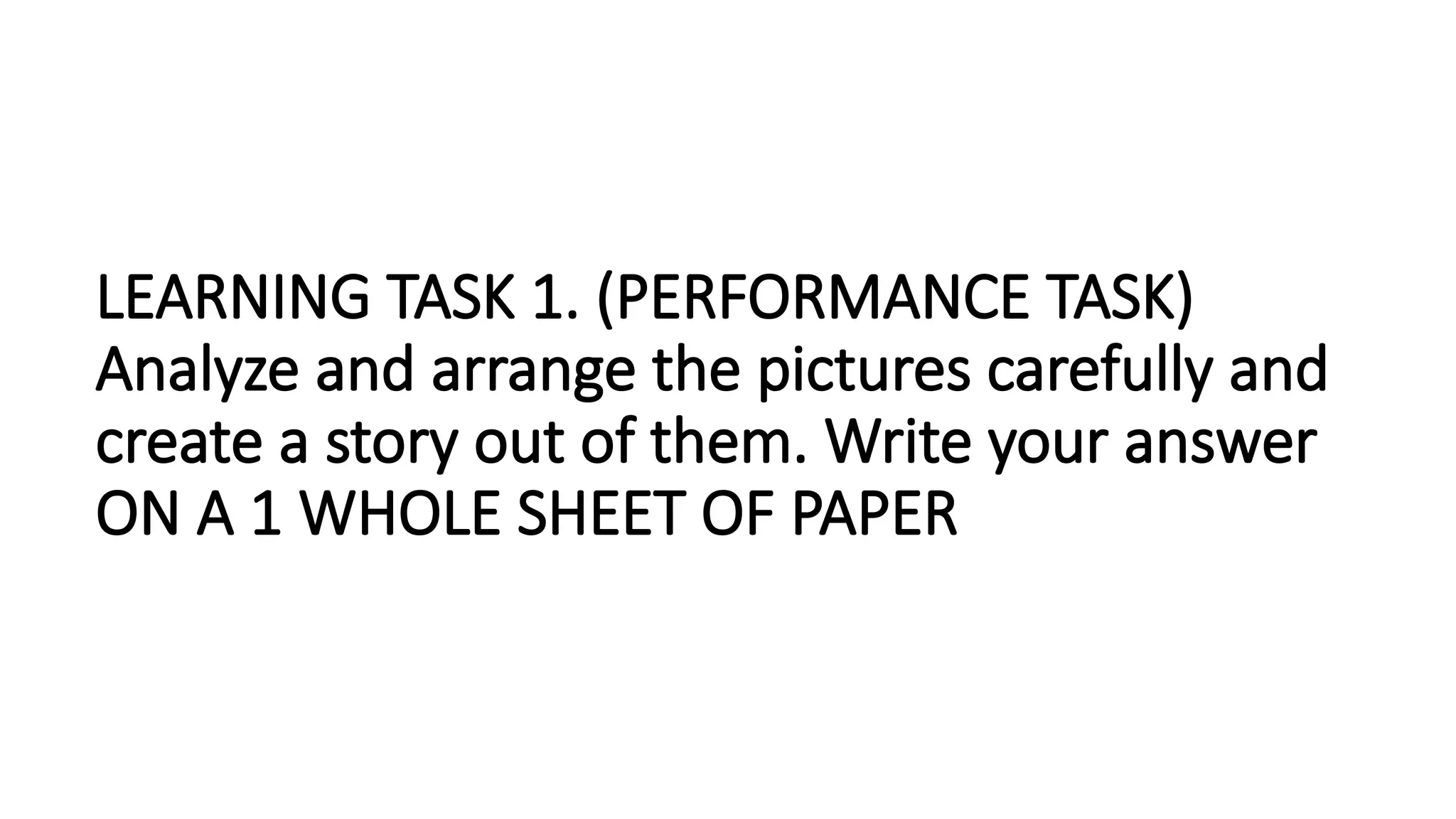 LEARNING TASK 1.pptx activities made for students | PPT
