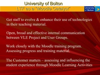Learning&Teaching Fellow Presentation | PPT