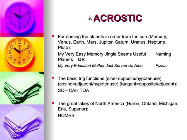 Helpful learning techniques for children | PPT