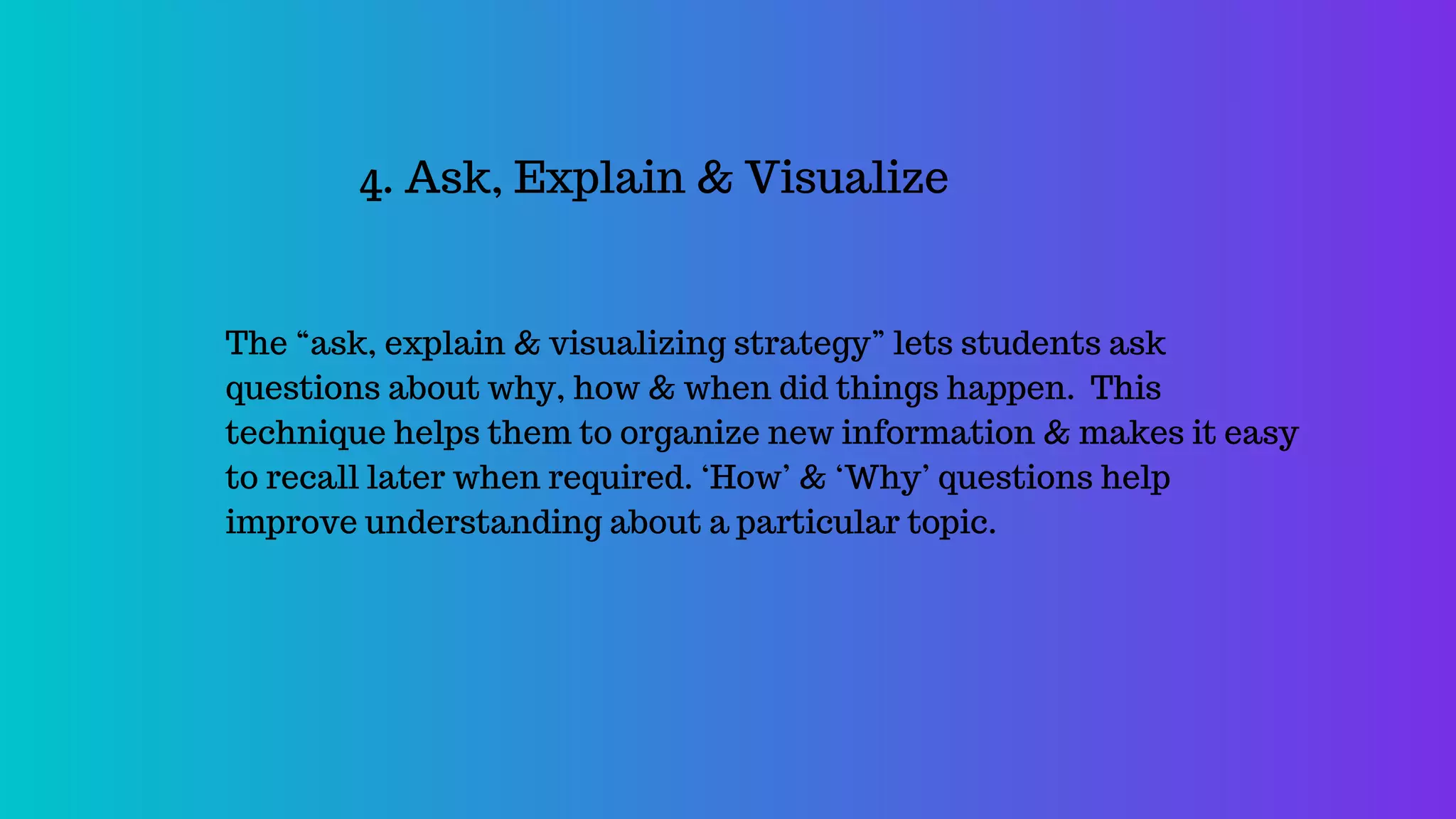 Learning techniques for students | PDF
