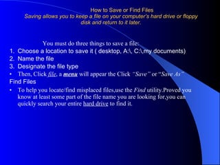 Learning The Computer[1] | PPT