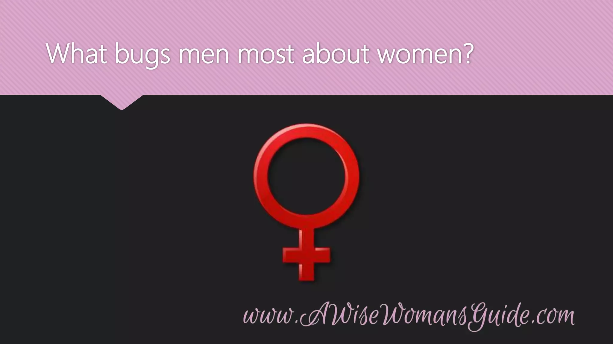 Learning the Language of Men | PPT