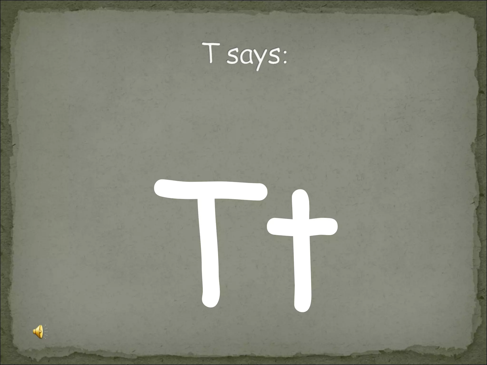 Learning the letter t | PPT