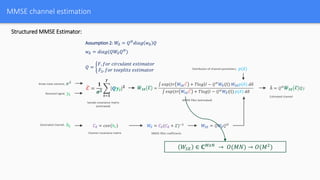 Learning the mmse channel estimators | PPTX