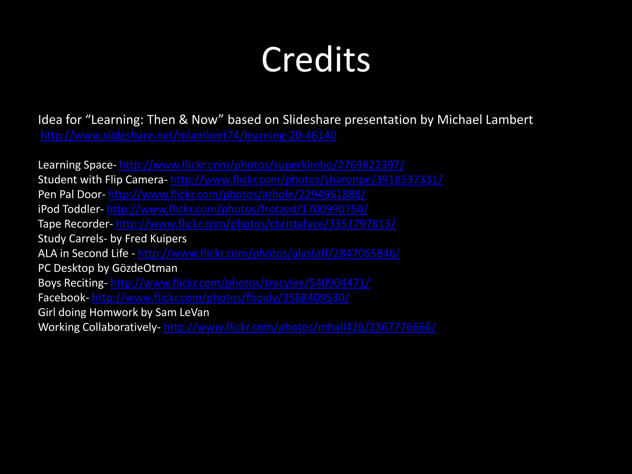 Learning Then And Now | PPTX