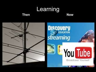 Learning Then And Now | PPTX | Technology & Computing
