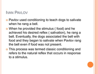 Learning theories | PPTX | Dogs | Pets