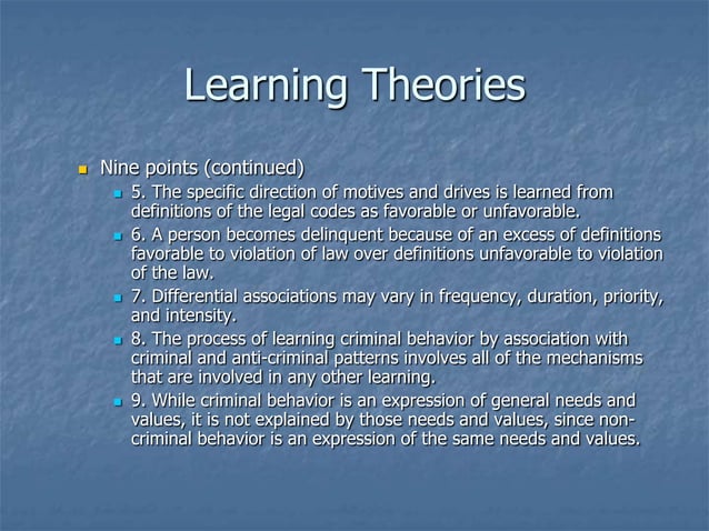 Learning theories | PPT