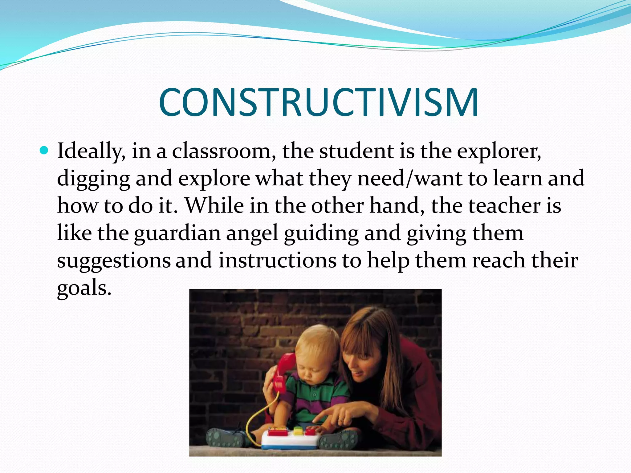 Learning theory - Constructivism | PPTX