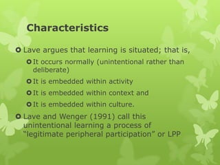 Learning theories | PPTX
