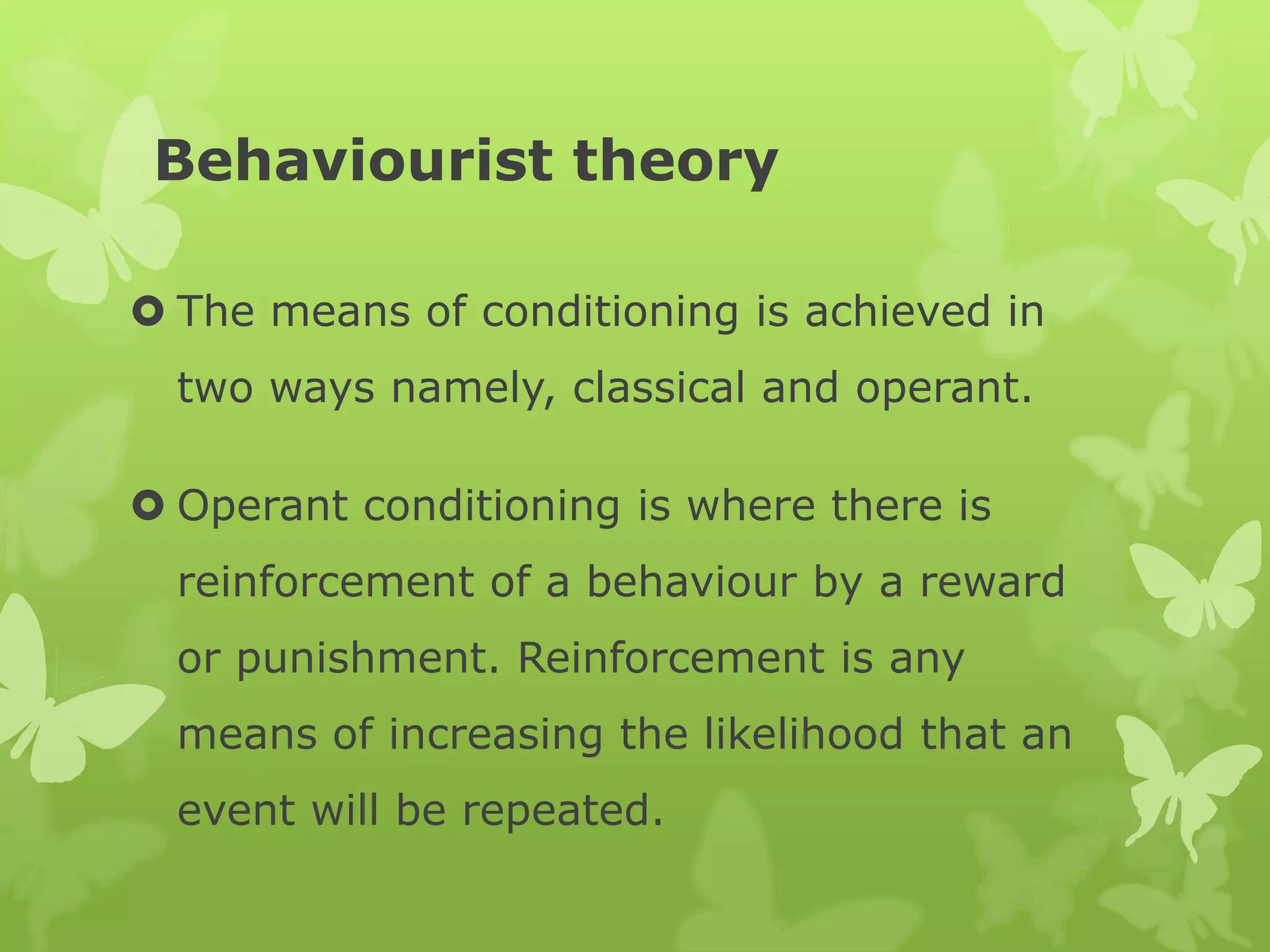 Learning theories | PPT