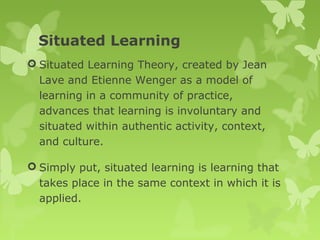 Learning theories | PPT