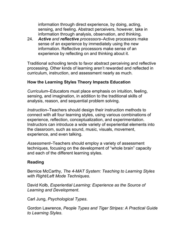 Learning theories | PDF