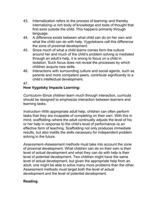 Learning theories | PDF