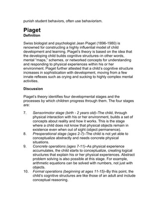 Learning theories | PDF