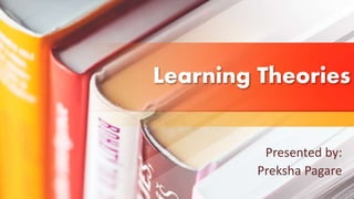 Learning theories | PPTX