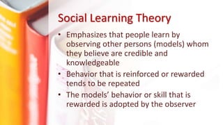 Learning theories | PPTX