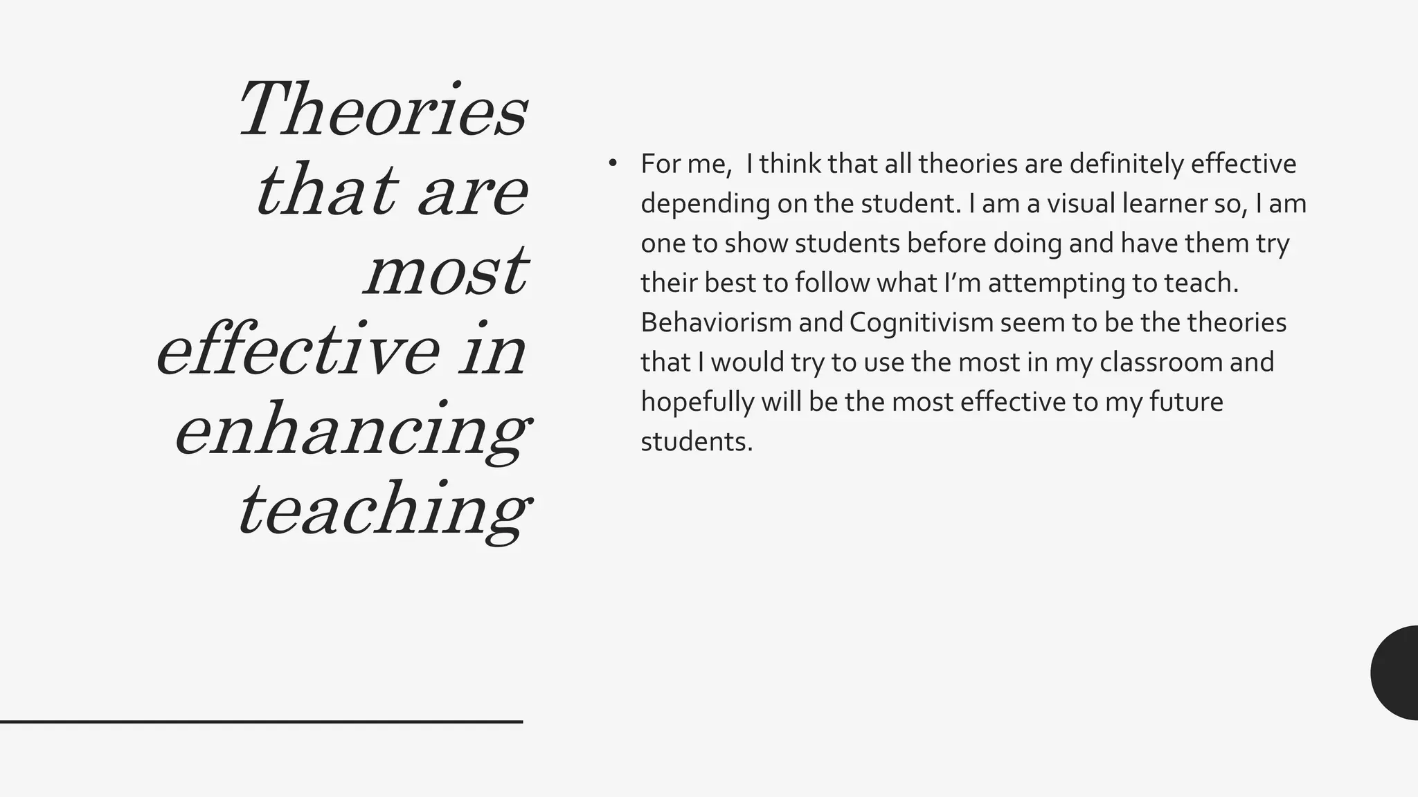 Learning theories | PPTX | Educational Assessment | Education