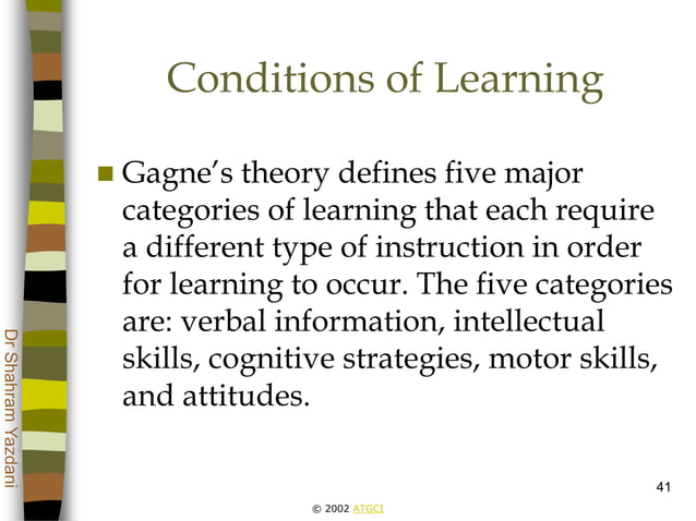 learning theories (Classical and operant conditioning) | PPT