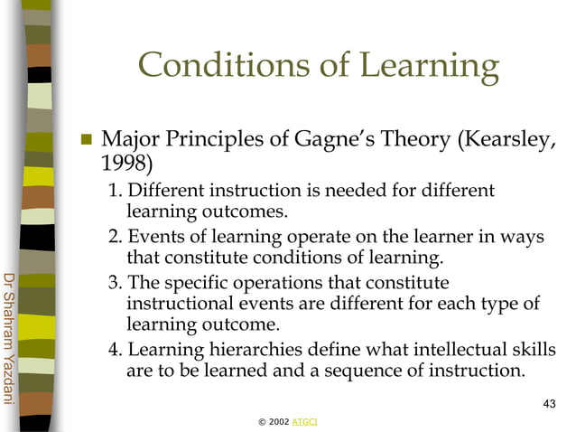 learning theories (Classical and operant conditioning) | PPT