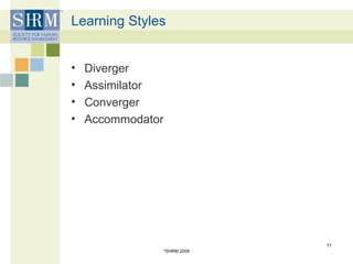 Adult Learning Theories to enable training and development | PPT