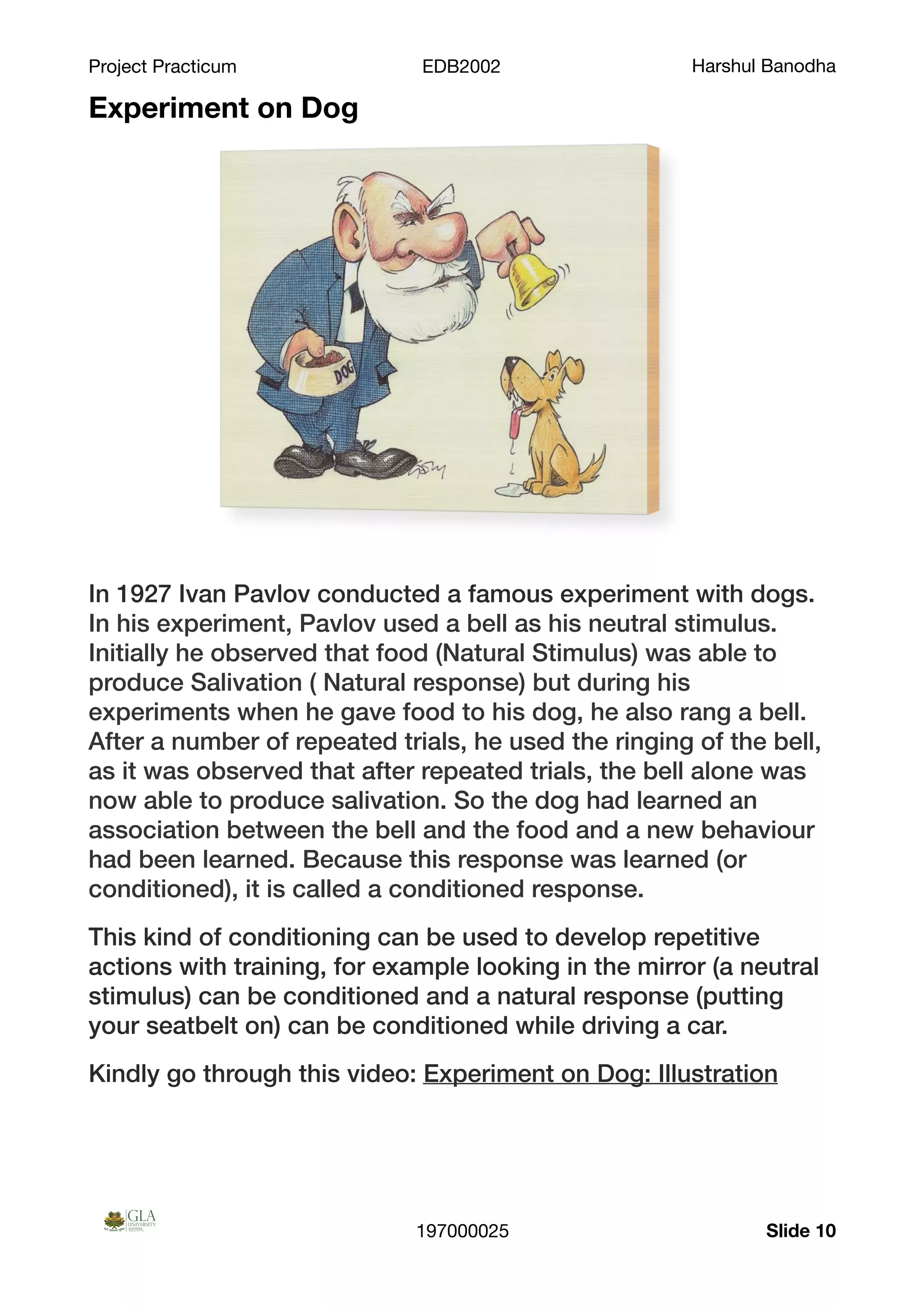 Learning theories- Behaviourism | PDF