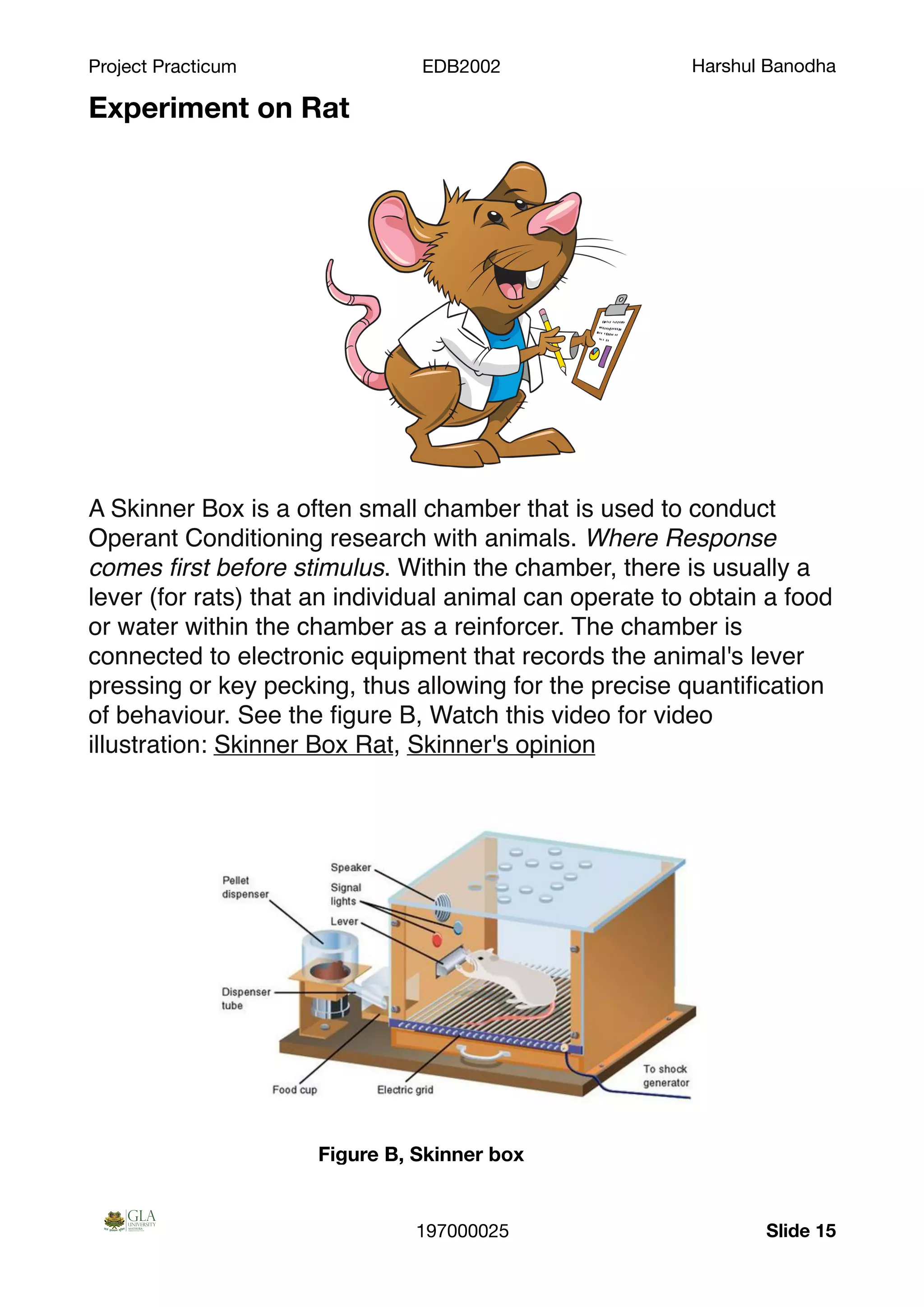 Learning theories- Behaviourism | PDF