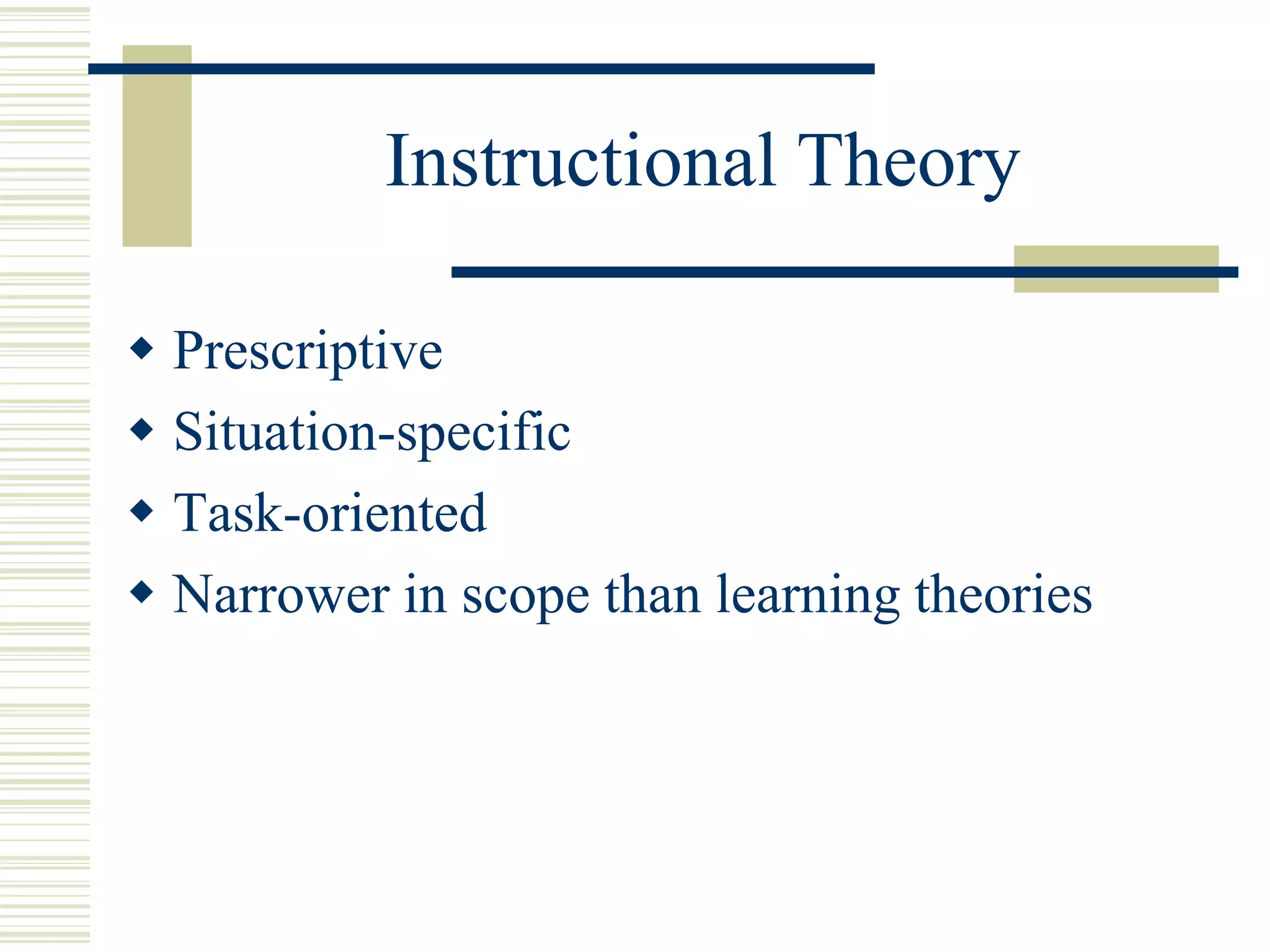 Learning theories 05 | PPT