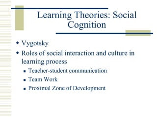 Learning theories 05 | PPT