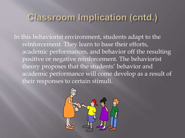 Behaviorism Learning Theory | PPTX