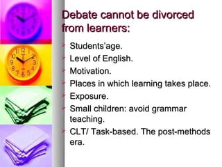 Learning theories and approaches | PPT