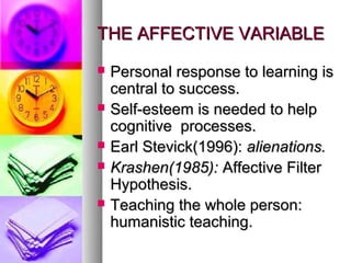 Learning theories and approaches | PPT