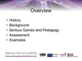 Learning theories and Serious Games | PPT