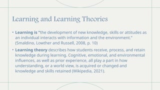 Learning Theories and Stylessssssss.pptx