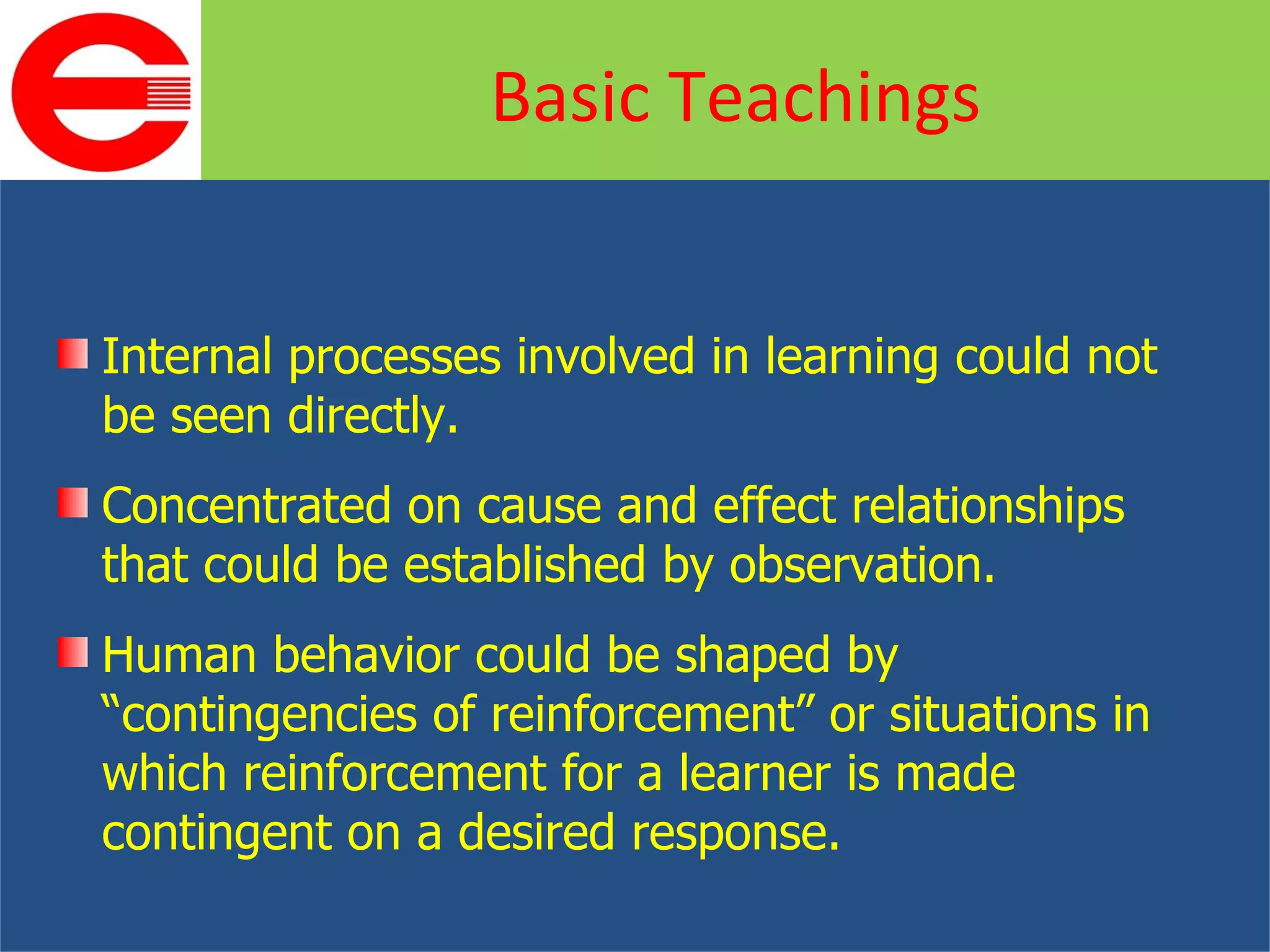 Learning theories edtech | PPT